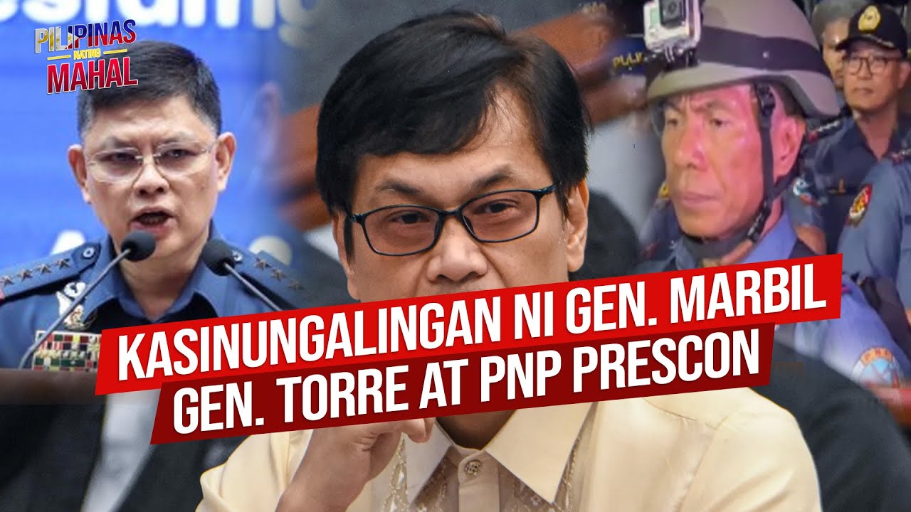 Kasinungalingan ni Gen. Marbil, Gen. Torre at PNP Prescon, Isiniwalat ...