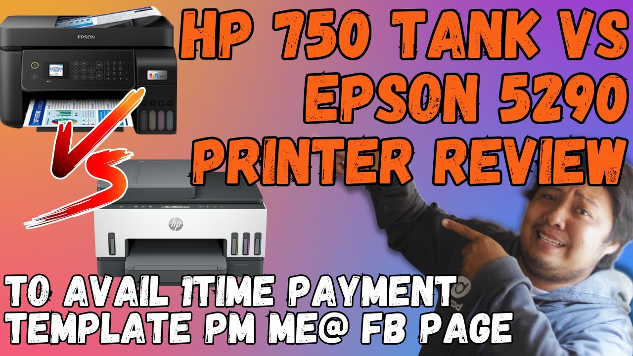 HP SMART TANK 750 VS EPSON 5290 | PRINTER GUIDE REVIEW ANO MAS GOODS ...