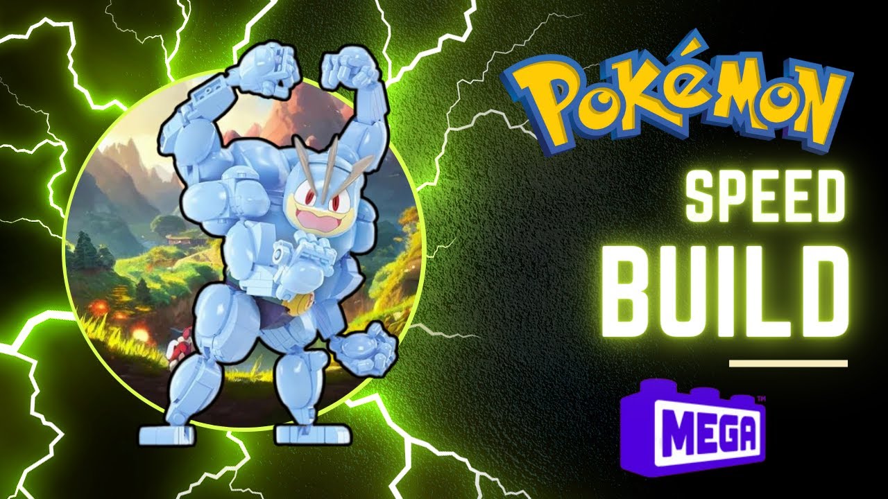 Machamp MEGA Construx Pokémon Speed Build - YouTube