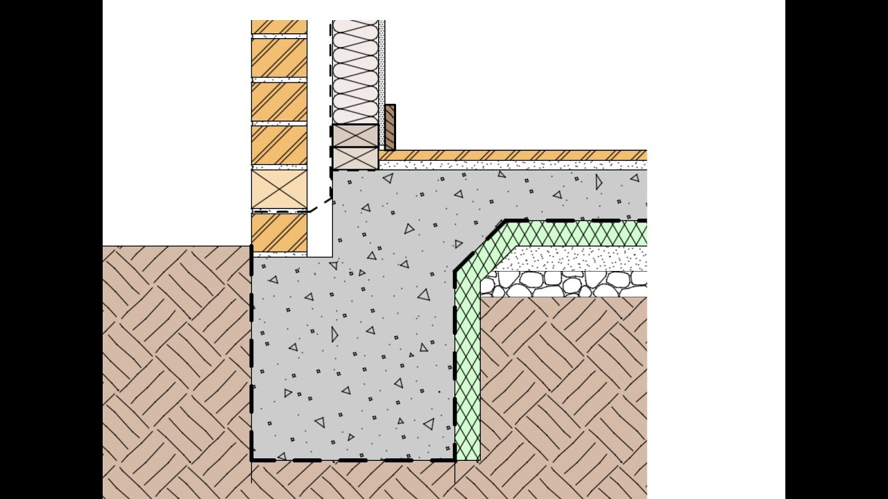 2D detailing - timber framed wall section - part 2 - YouTube