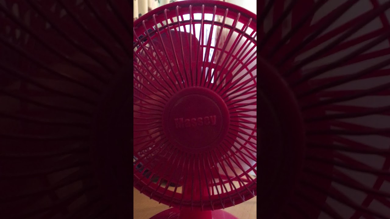 MASSEY 6 INCH DESK FAN - YouTube