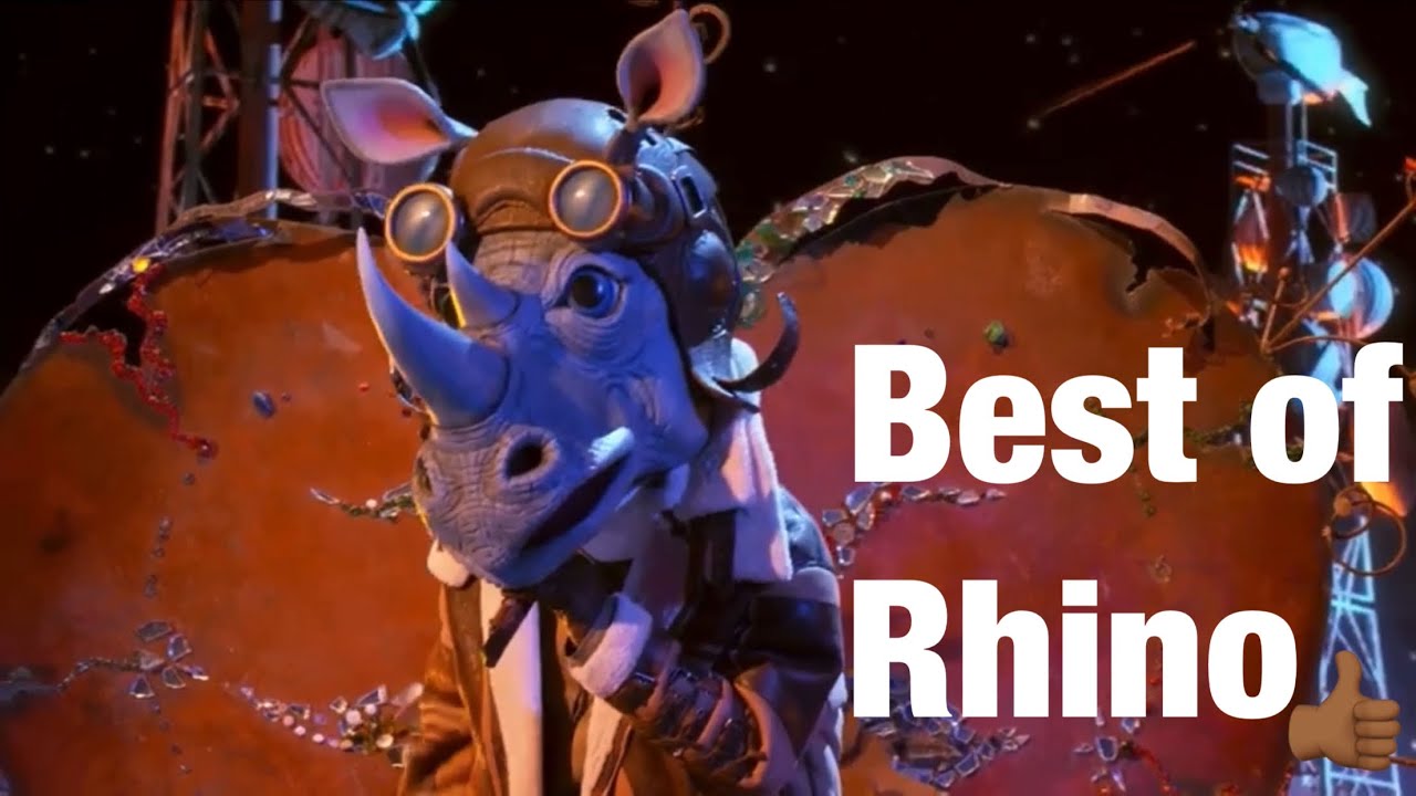 The masked singer US Best of RHINO - YouTube