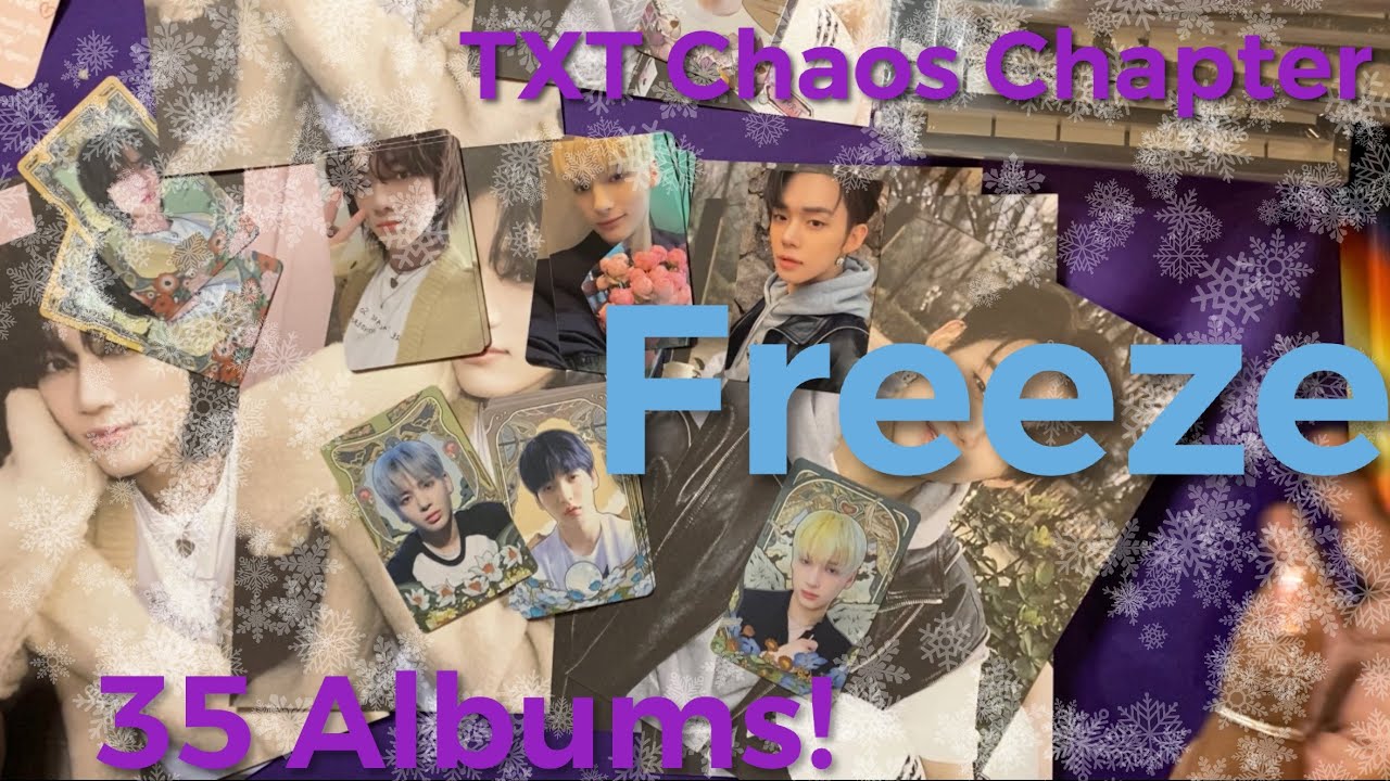 Opening 35 TXT Freeze Chapter Chaos Albums! - Ft. Disappointment from ...
