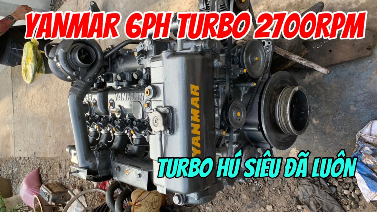 Bán Động Cơ Yanmar 6ph 110hp 2700rpm (ĐQSD) Cảm Ơn Bà Con Ủng Hộ Ạ 0923 ...