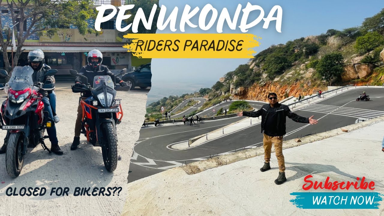Risky Hyper Ride to PENUKONDA FORT on KTM 390 ADV😨🫨 - YouTube