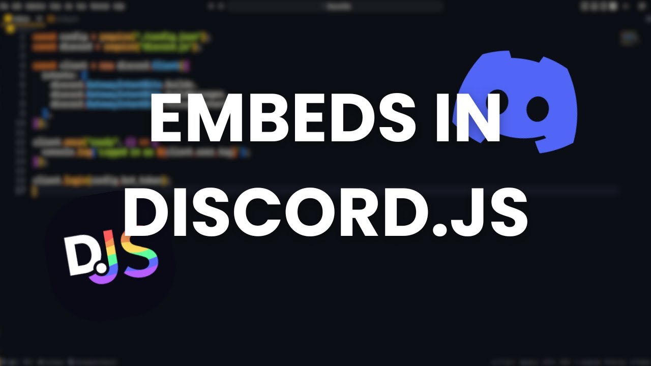How to Make a Discord Bot Using Discord.js (Part 3) | Create Beautiful ...