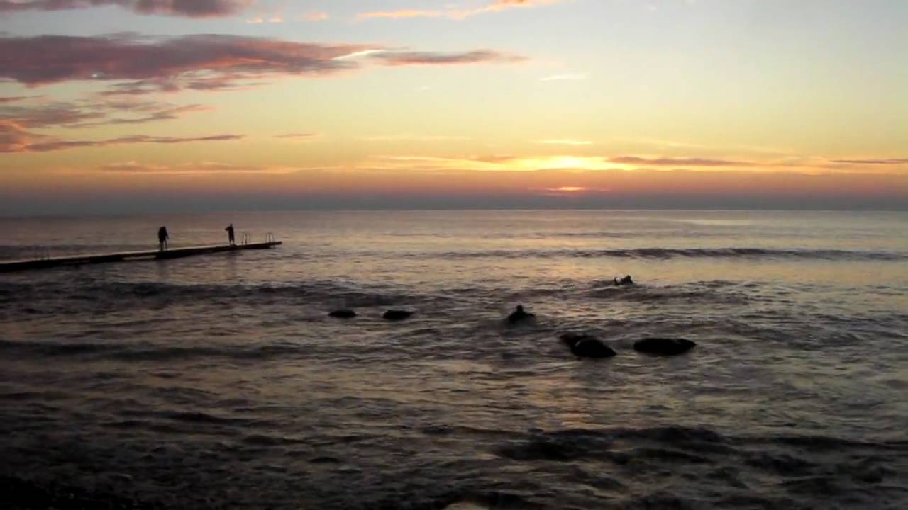 Surfing ?! (well.....) in Visby, Gotland - YouTube