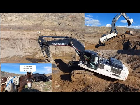 KUM CANAVARI İŞ BAŞINDA #mercedes #ford #keşfet #hidromek #buldozer#dozer