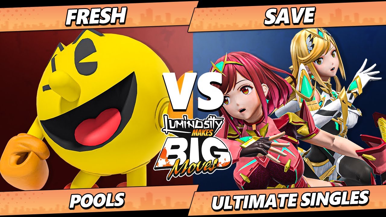 LMBM 2024 - Fresh (Pac-Man) Vs. Save (Pyra Mythra) Smash Ultimate ...