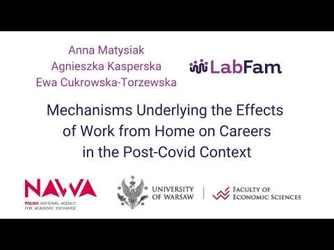 Mechanisms Underlying the Effects of Work from Home on Careers in the Post-Covid Context