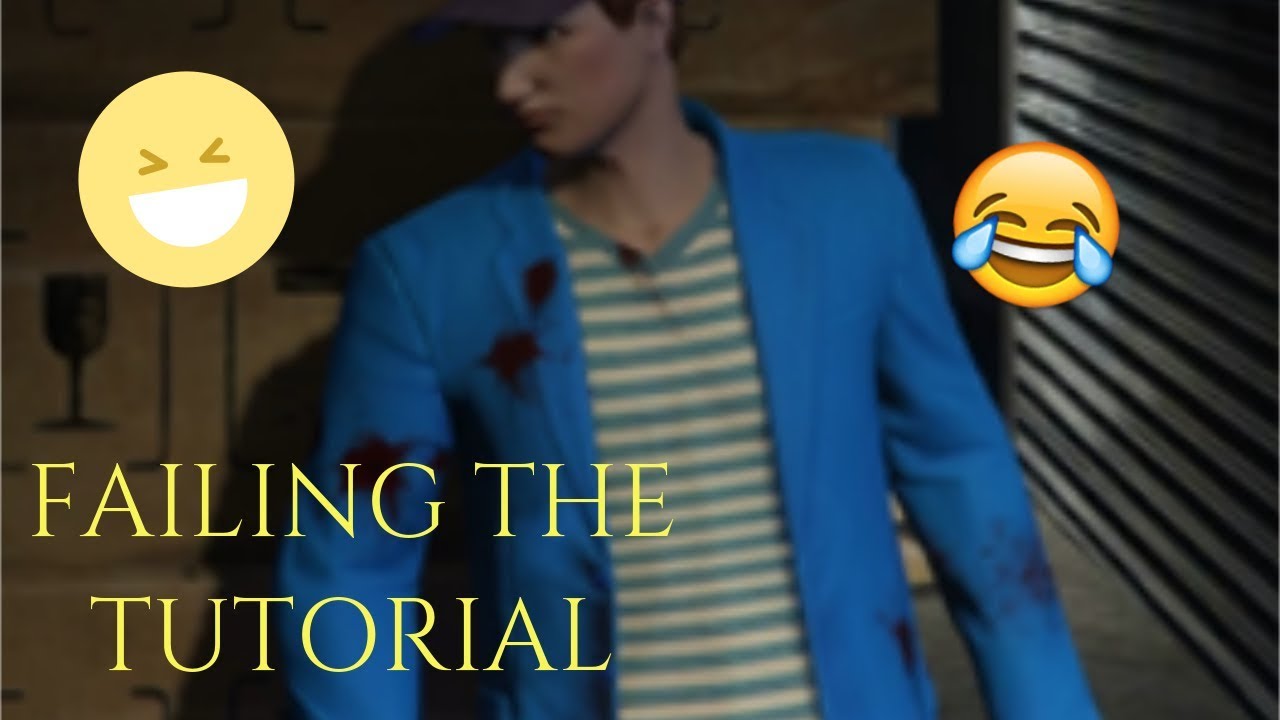 I CAN'T COMPLETE THE TUTORIAL ~ GTA ONLINE TUTORIAL XD - YouTube