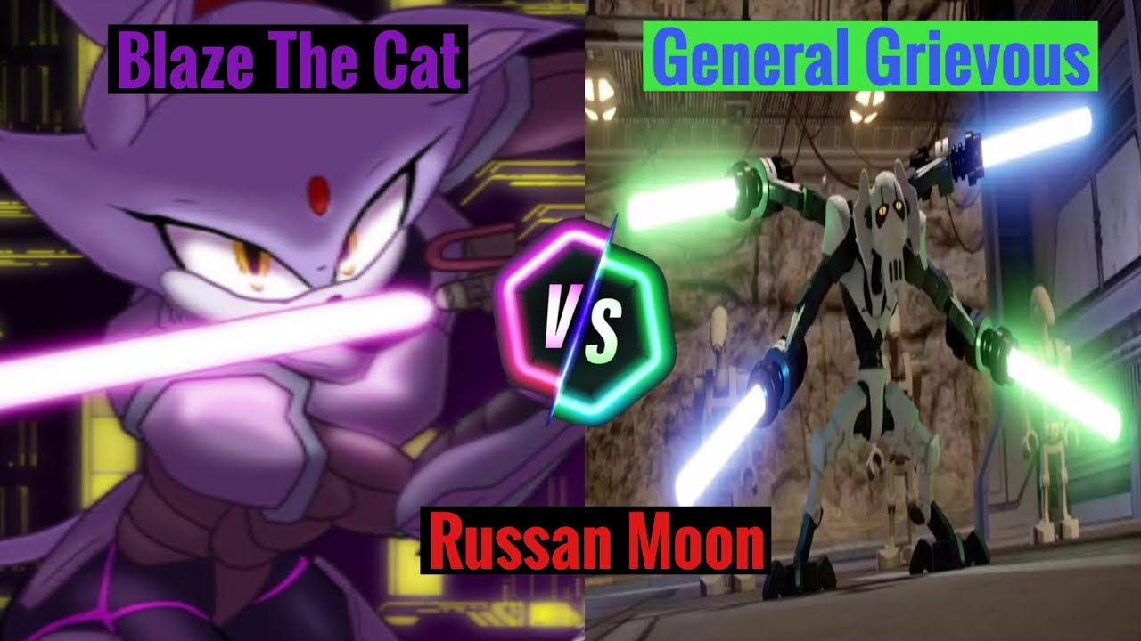 Lego Star Wars: TCW - Blaze The Cat Vs General Grievous - Russan Moon ...