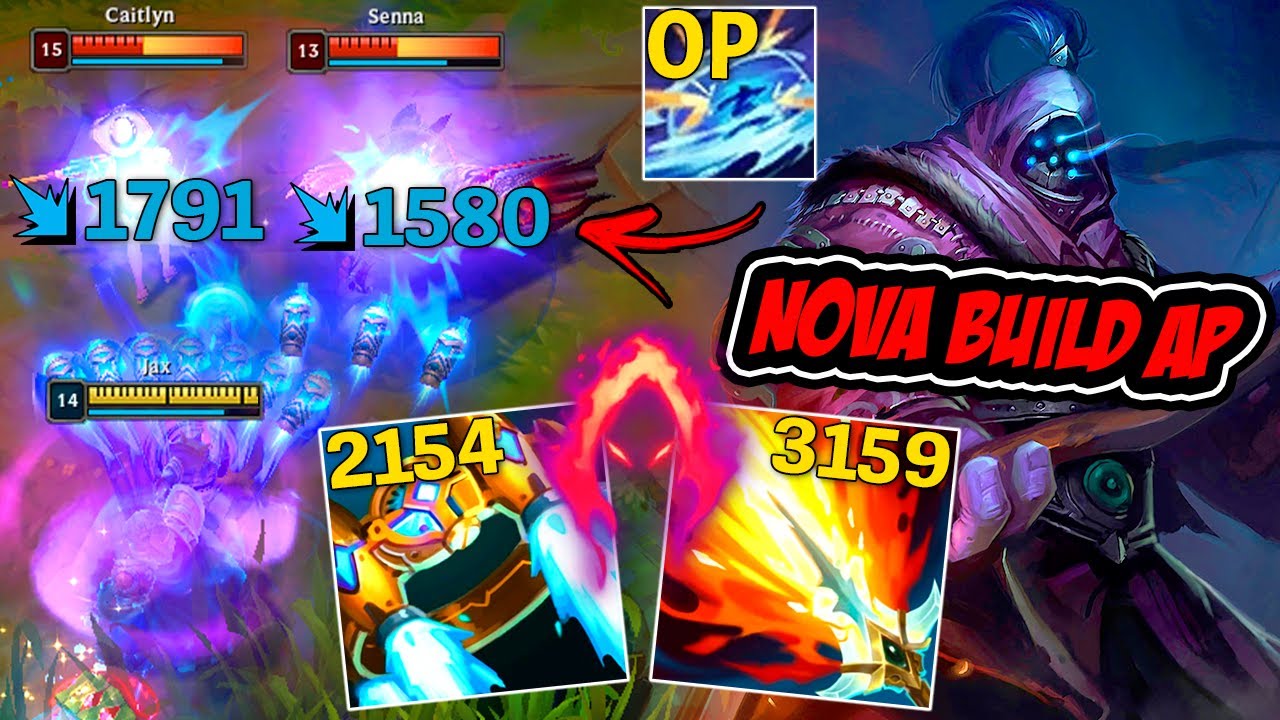 ESSA NOVA BUILD AP DO JAX FAZ ELE FICAR MUITO FORTE NA JUNGLE - LEAGUE ...