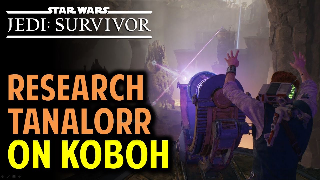 Research Tanalorr on Koboh via the Stone Spires | Star Wars Jedi ...