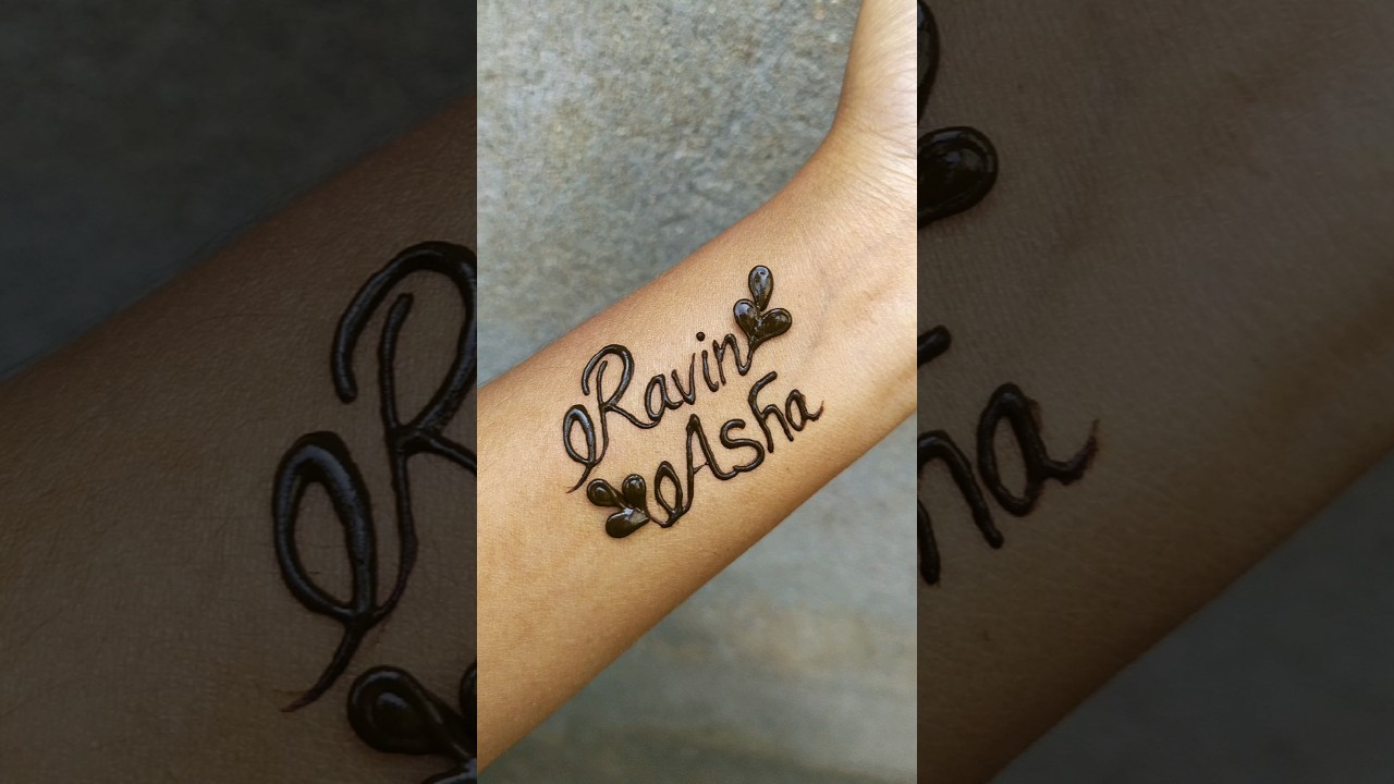 Ravin & Asha #mehndibyafreen #tattoo #tattooart #viral #henna # ...