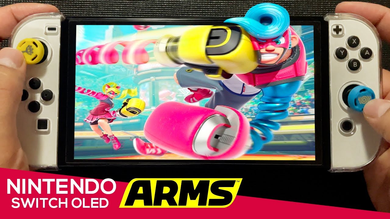 Arms Nintendo Switch Oled Gameplay Handheld #02 - YouTube