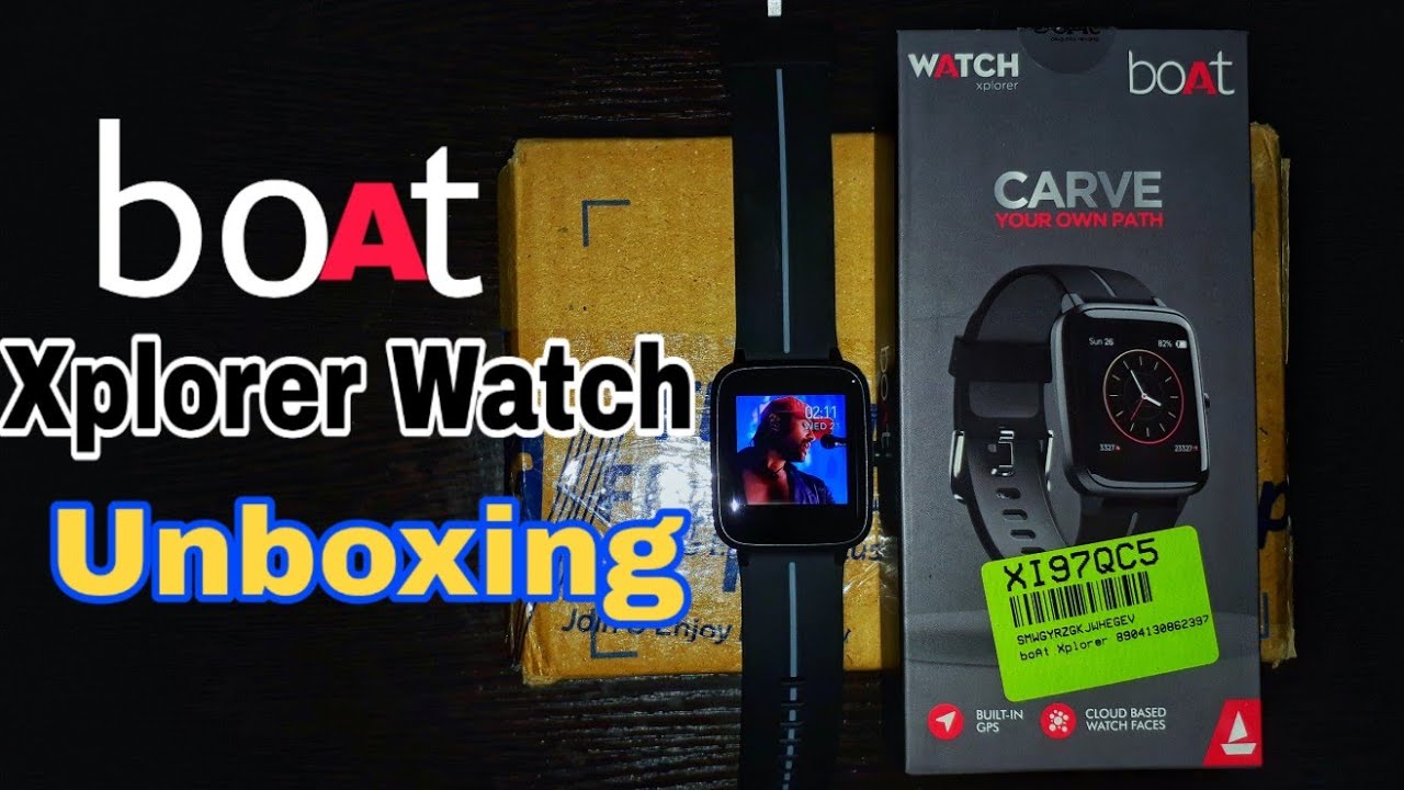 boAt Watch Xplorer🔥| Xplorer Smartwatch Unboxing and Review | Built-in ...