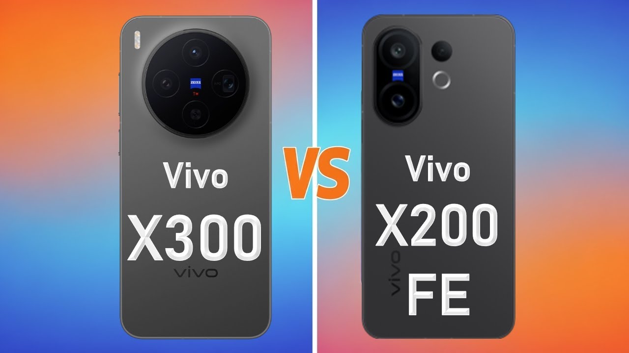 Vivo X300 vs Vivo X200 FE - YouTube