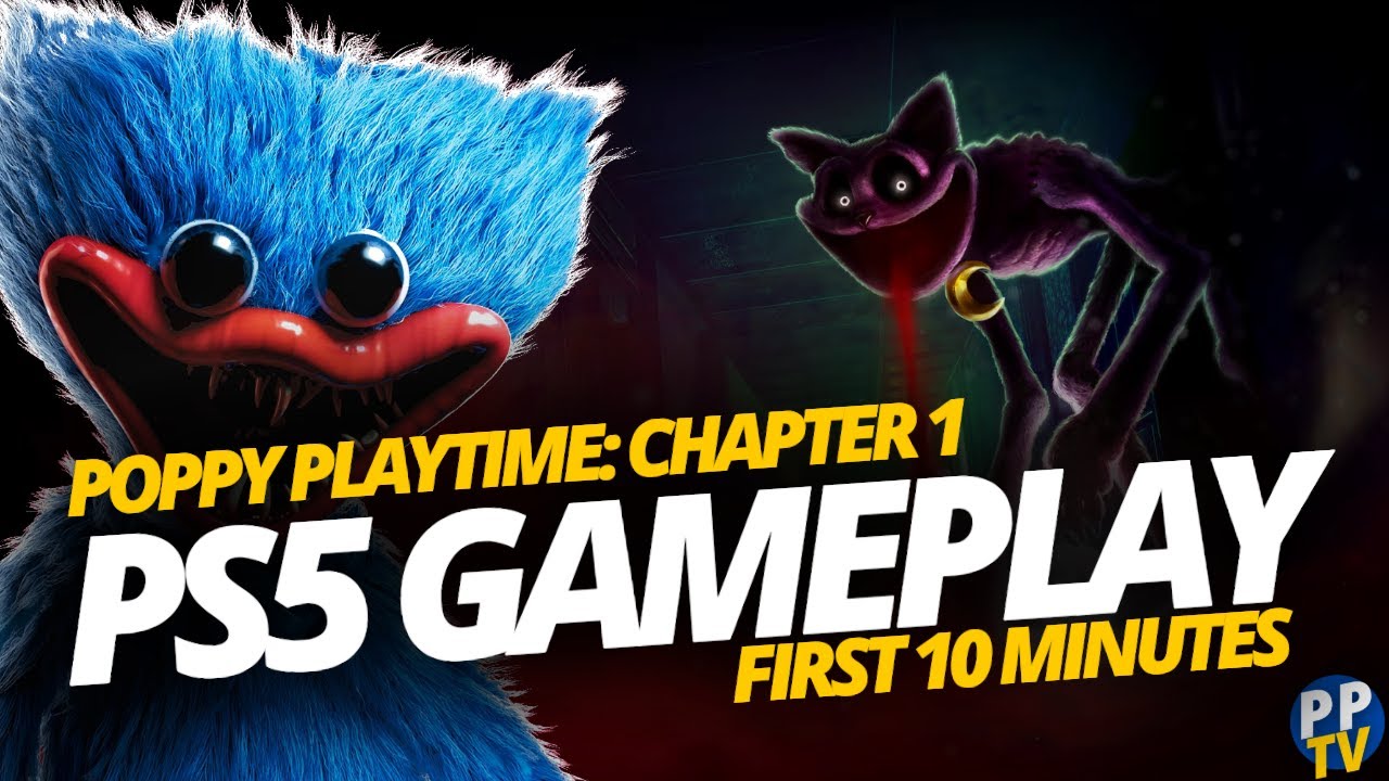 Poppy Playtime Chapter 1 Gameplay on PS5 | Just 10 Minutes - YouTube