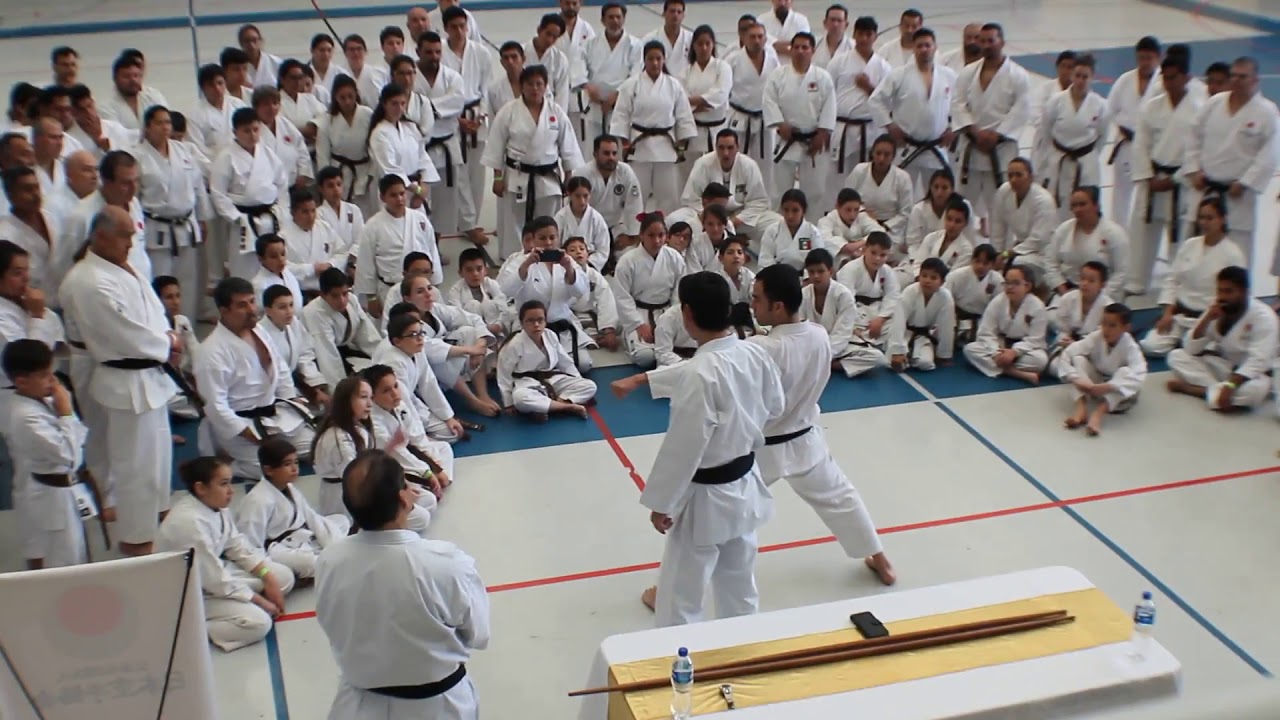 JKA México Sensei Tatsuya Naka 2018 Chihuahua Mex - YouTube