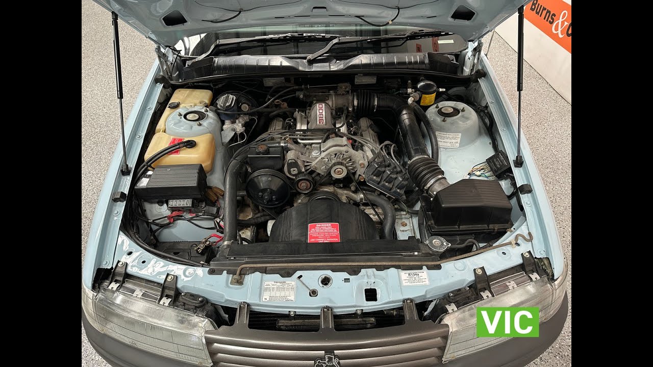 1991 Holden VN Executive V6 BT1 S.A. Police Car - Engine Video - YouTube