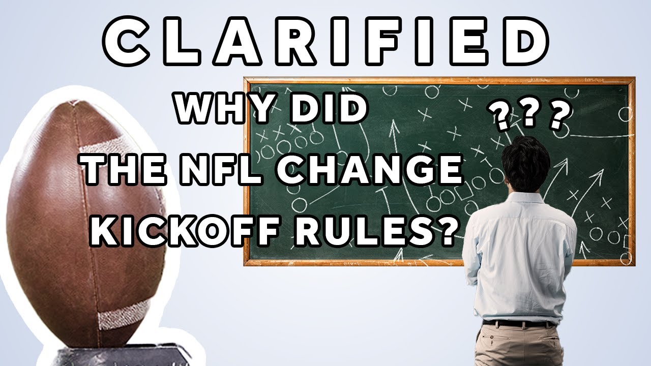 The new NFL kickoff rule, explained | CLARIFIED - YouTube