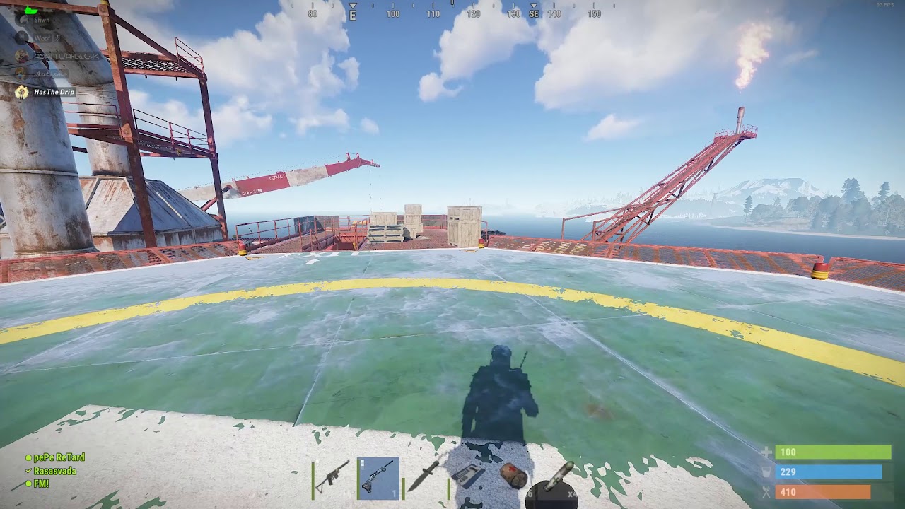 Rust Intense Oil Fight - YouTube