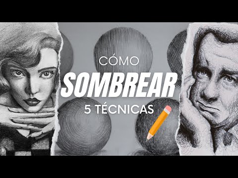 5 Técnicas de SOMBREADO ✏️ | Aprende a sombrear