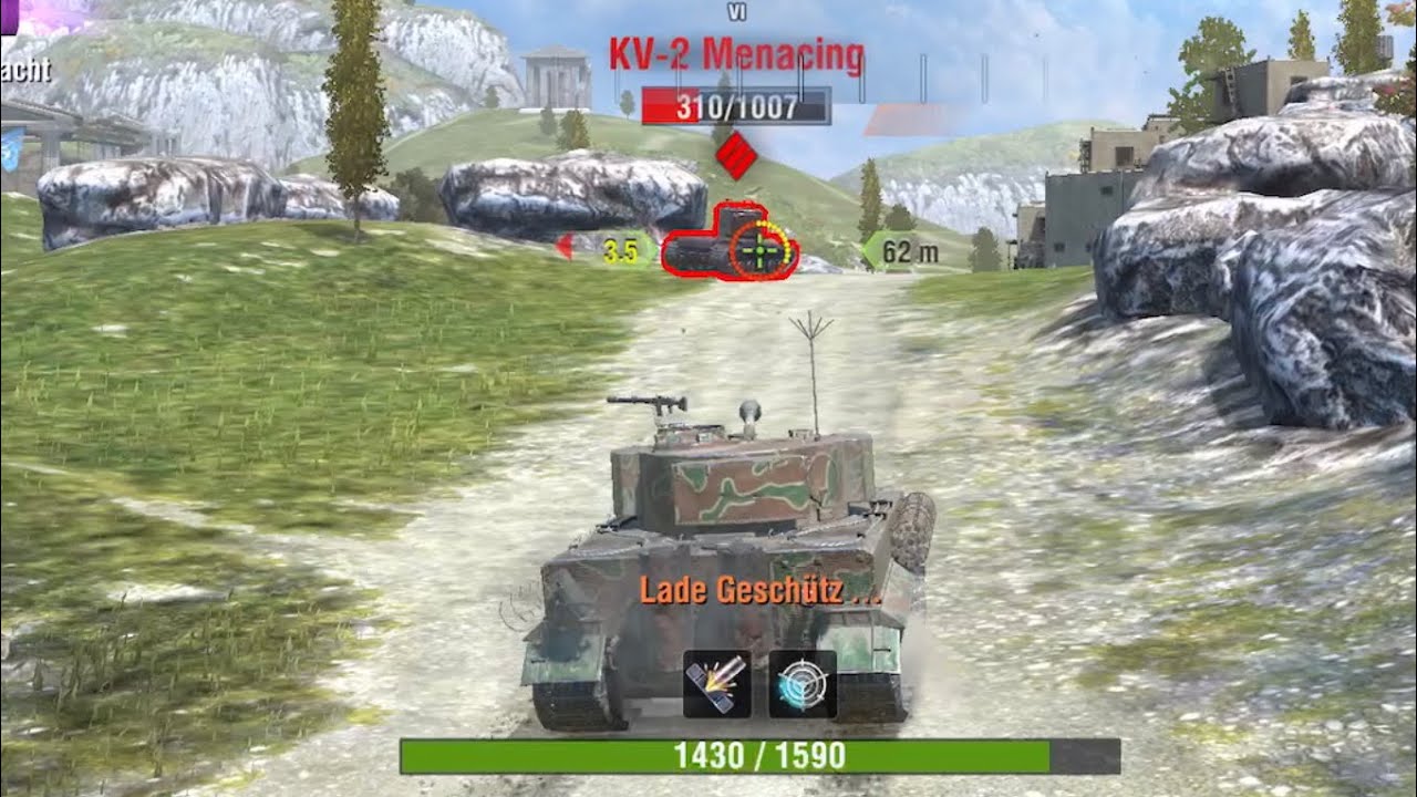 WOT Blitz Tiger 1 Baron Mastery 4K Damage - YouTube