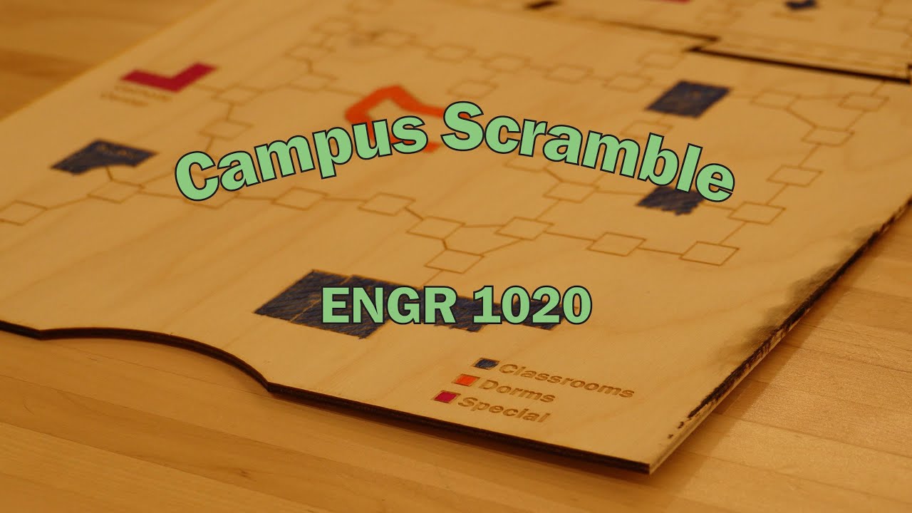 ENGR 1020 Campus Scramble Rules - YouTube