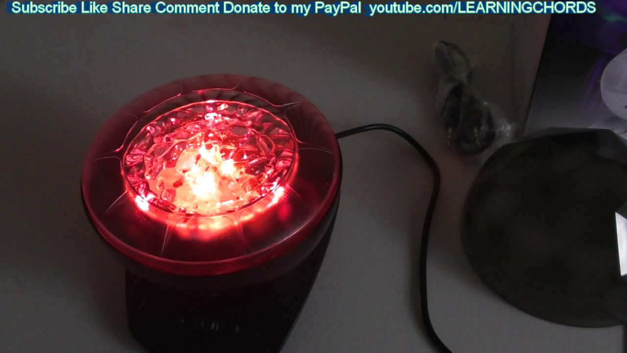 Projector Nightlight Sound Machine with 7 Light Modes Aurora Night ...