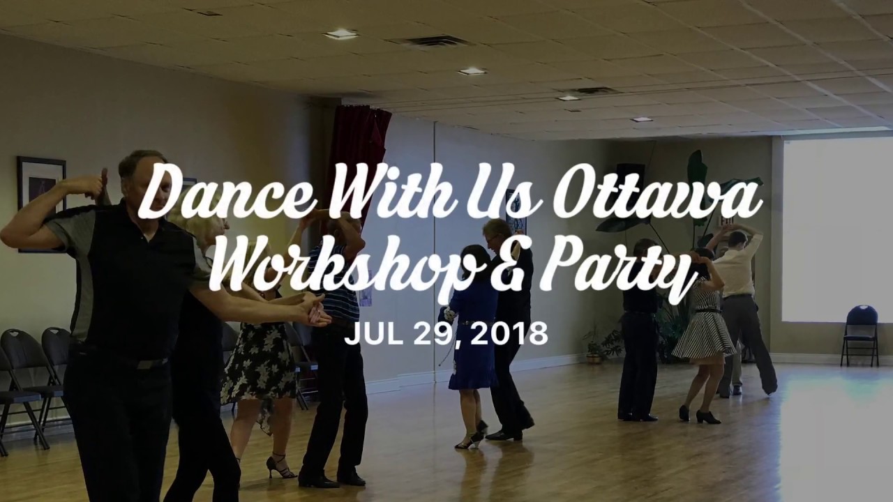 Social Dance Party at Dance With Us Ottawa - YouTube
