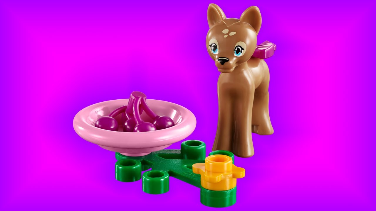 LEGO Fawn's Forest 41023 Friends Animal Series 3 Poly Bag Review ...