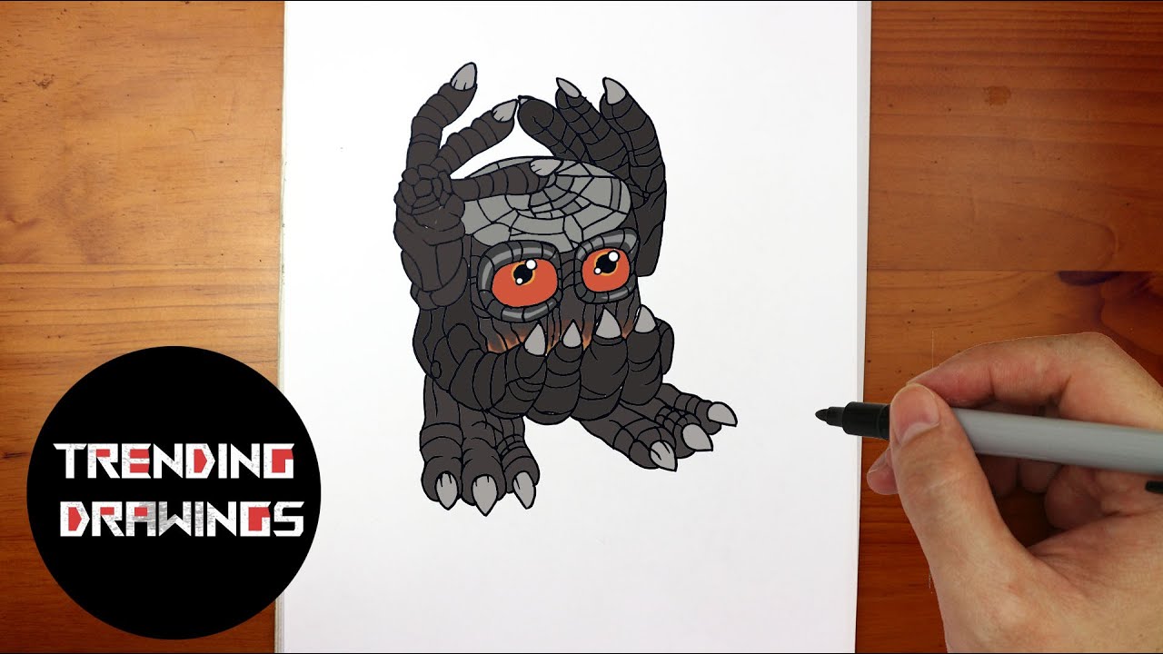 How To Draw Noggin from My Singing Monsters - YouTube
