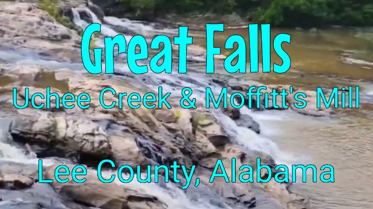 Great Falls, Uchee Creek, Moffitt's Mill - Lee County, Alabama - YouTube
