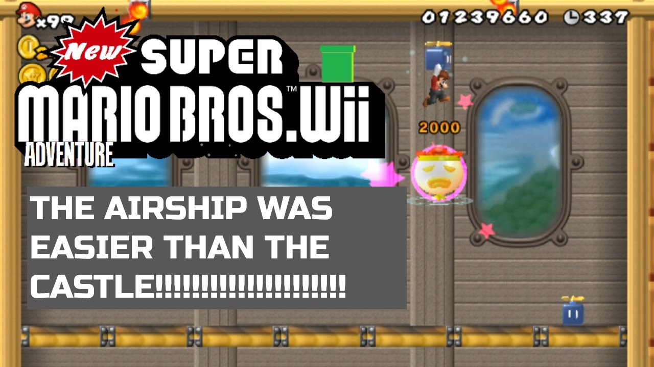 Adventure Super Mario Bros. Wii #8 - Halfway!!! - YouTube