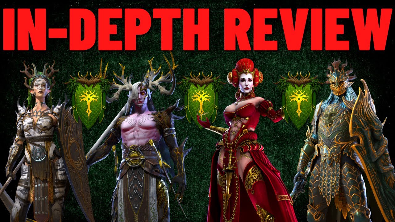 NEW FACTION: "SYLVAN WATCHERS" ALL CHAMPS REVIEWED! (Test Server) - YouTube