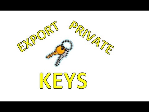 How to Export Private Keys from Electrum Wallet - YouTube