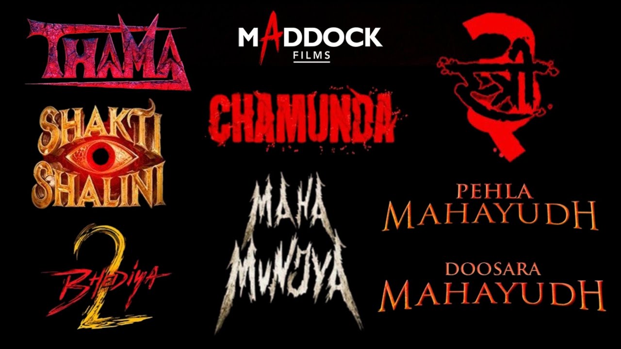 Maddock Horror Comedy Universe : Upcoming Movies 2025 To 2028 Explained ...