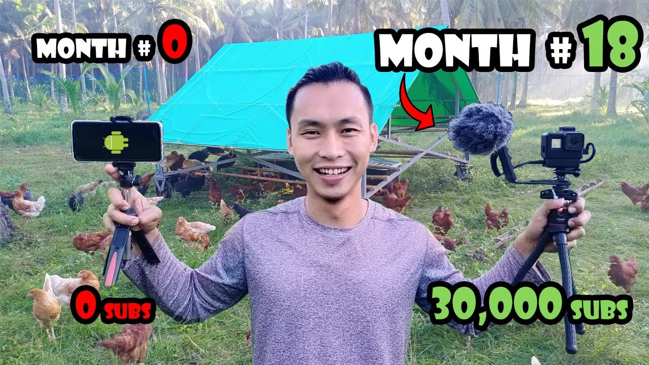 18 Months of Farm Vlogging, Ito ang Progress Ko - YouTube