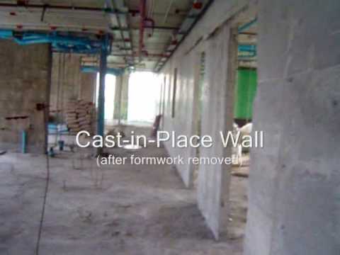Lightweight Concrete CIP Walls - YouTube