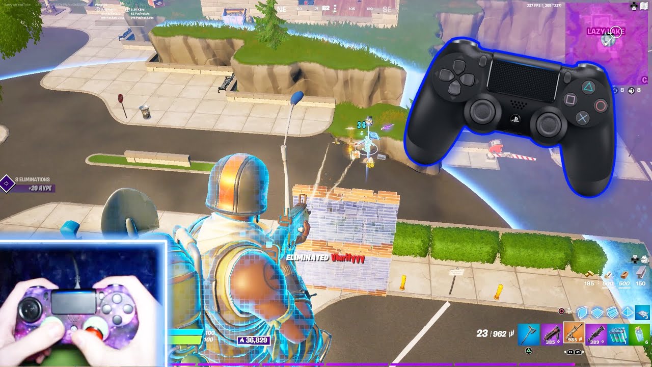 Arena Win with Scuf Impact Controller Handcam (Non Claw No Paddles ...