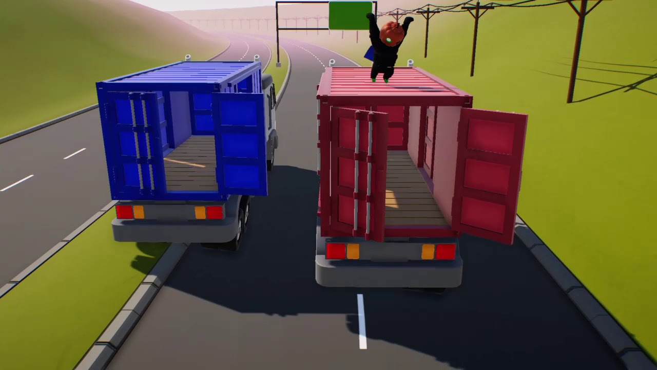 COOPER THE PURPLE REINDEER!!! (Gang Beasts Gameplay) - YouTube