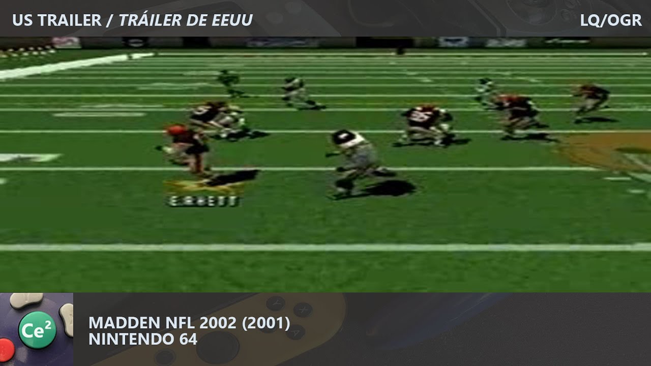 Madden NFL 2002 | N64 | 2001 | Video Game US Trailer | LQ/OGR - YouTube