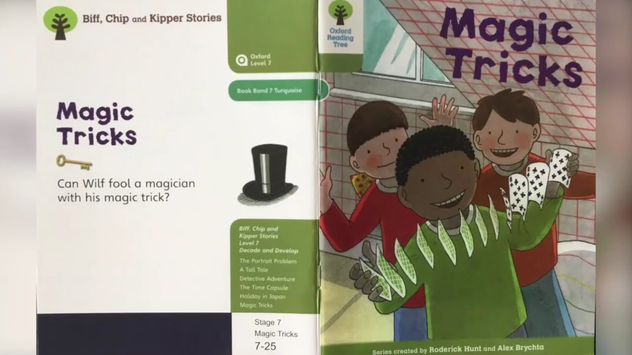 Oxford Reading Tree level 7(7-25) Magic Tricks - Picture books for kids ...