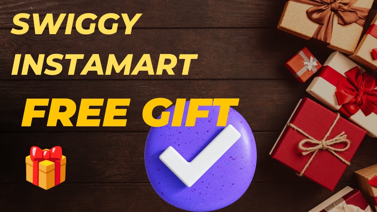 How to get "welcome 🎉back" free gift from swiggy instamart| minimum ...