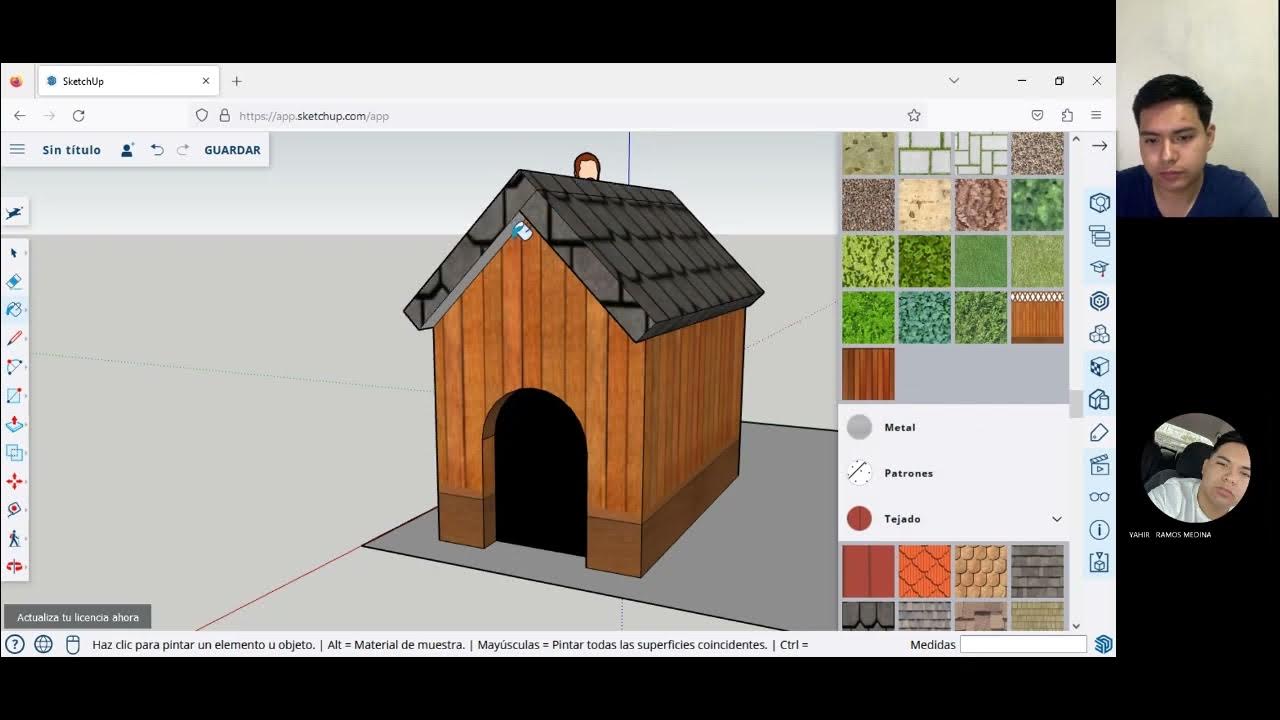 Video Tutorial / DogHouse SketchUP - YouTube