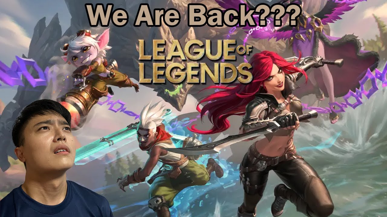 I Am Back To Playing League??? #leagueoflegends #league - YouTube