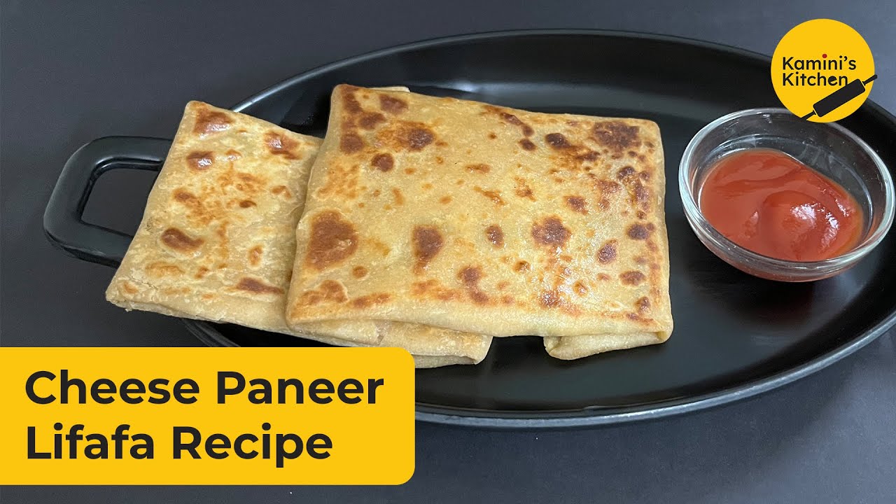 Cheese Paneer Lifafa Recipe - YouTube