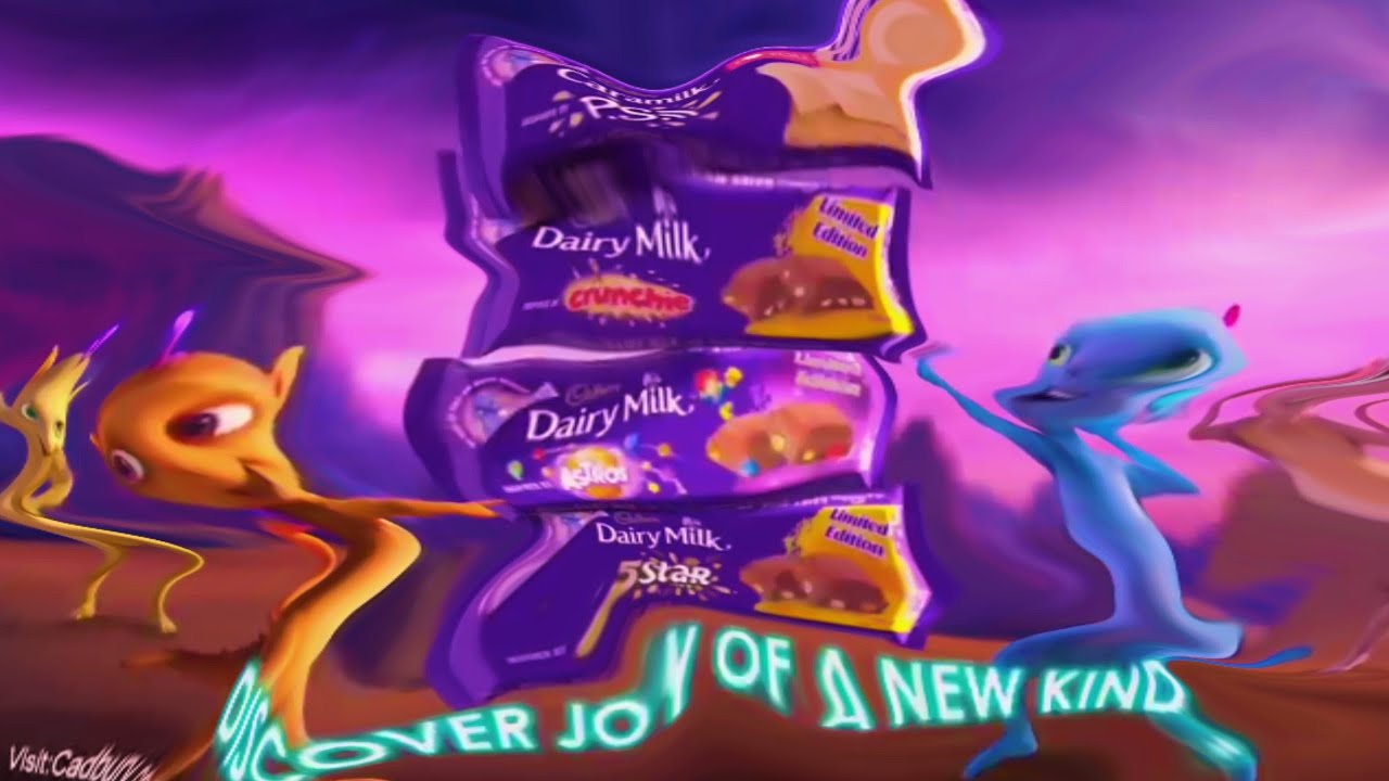 Cadbury Martians have arrived with the new Chocolate Flavors in Extra ...